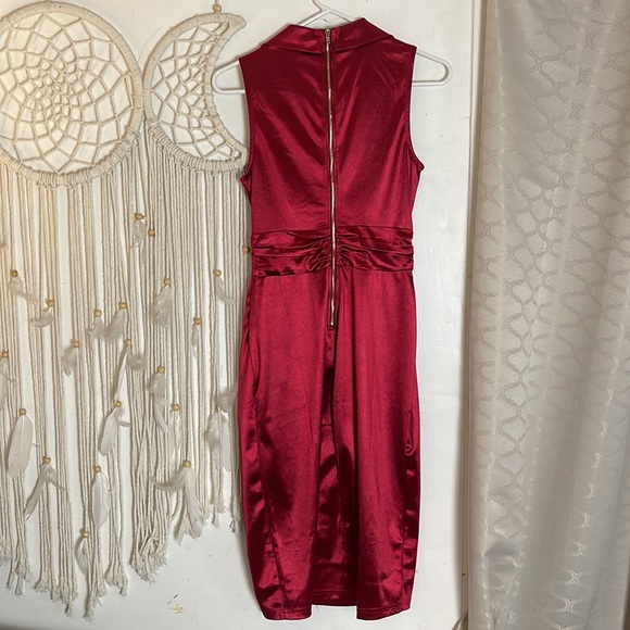 Fashion Nova | Dresses | Fashionova Dynamite Love Satin Midi Dress ...